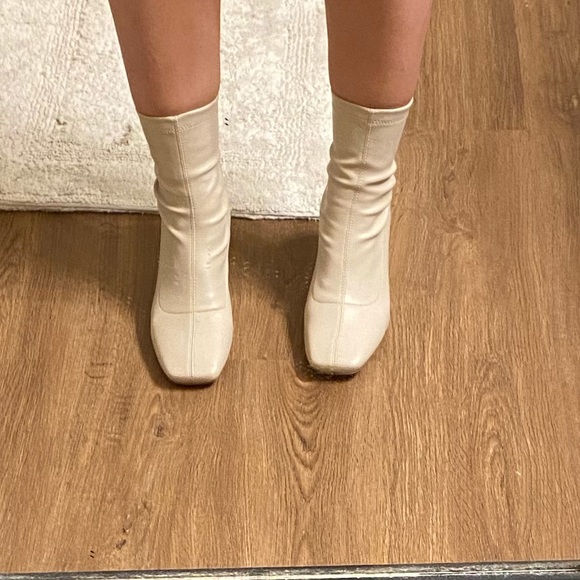 Missguided | Shoes | Missguided Square Toe Boots | Poshmark